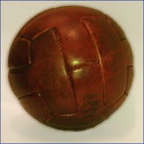 Evolution of the Soccer ball timeline | Timetoast timelines