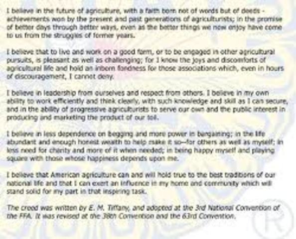 FFA history timeline | Timetoast timelines