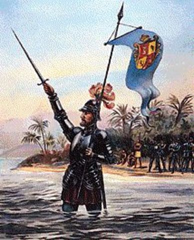 Exploradores portugueses y españoles siglos XV-XVI timeline | Timetoast ...