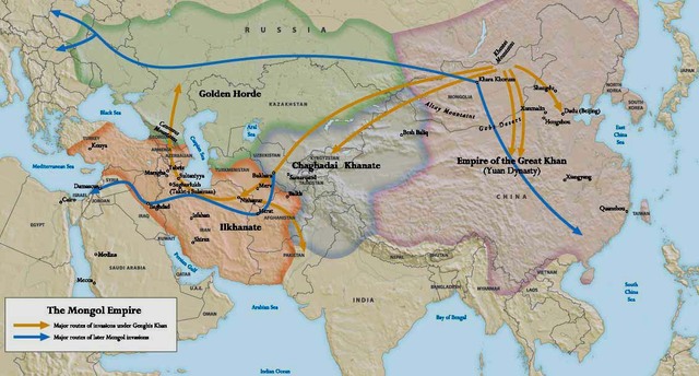 Genghis Khan timeline | Timetoast timelines