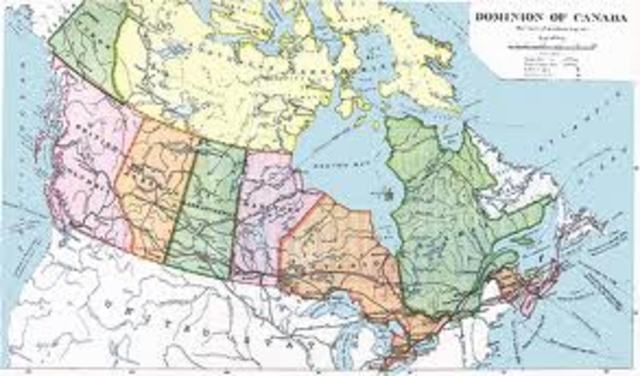 Canada timeline | Timetoast timelines