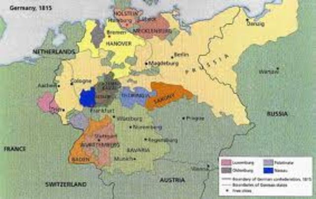 The Unification of Germany timeline | Timetoast timelines