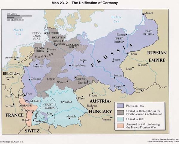 Chapter 25.2 The Unification of Germany Niki Fuchs timeline | Timetoast ...