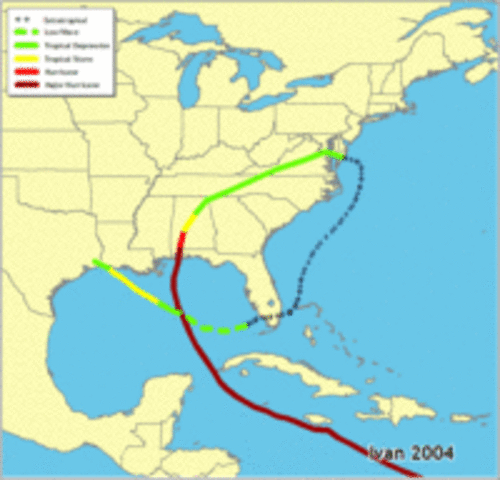 Hurricanes that hit the Gulf Coast in the last 25 years timeline ...