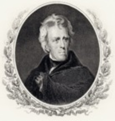 Andrew Jackson 7th president of the United States served two terms from ...