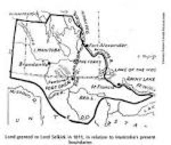 The Selkirk Settlement timeline | Timetoast timelines