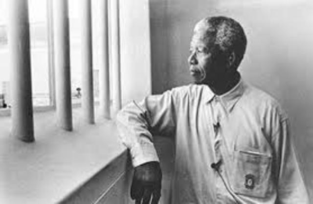 Biografía de Nelson Mandela. timeline | Timetoast timelines