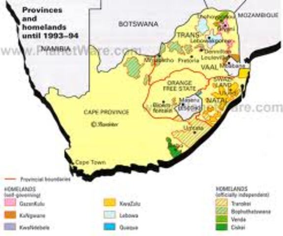 Apartheid timeline | Timetoast timelines