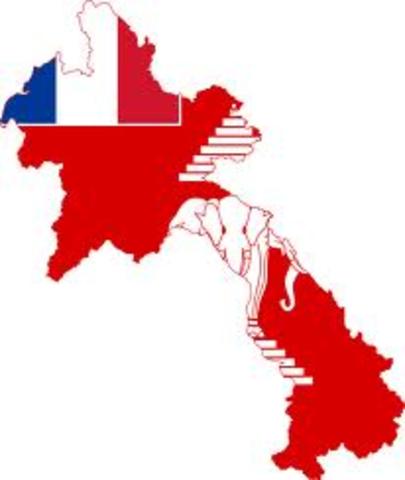 Colonization of Laos timeline | Timetoast timelines