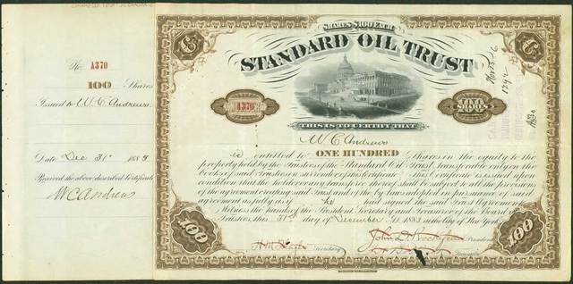 The Reign of Standard Oil timeline | Timetoast timelines