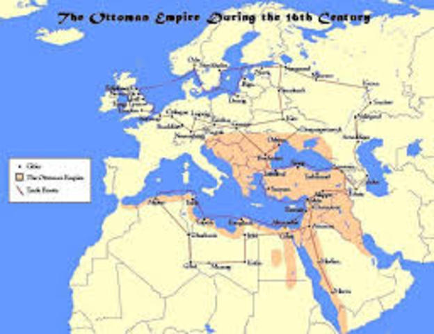 The Rise and Fall of the Ottoman Empire. timeline | Timetoast timelines