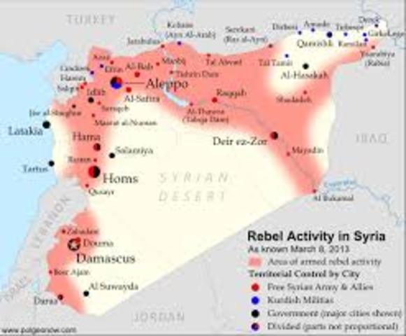 Syria time line timeline | Timetoast timelines