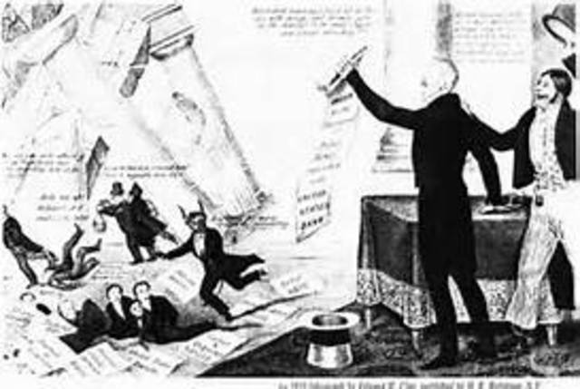 The Age of Jackson timeline | Timetoast timelines