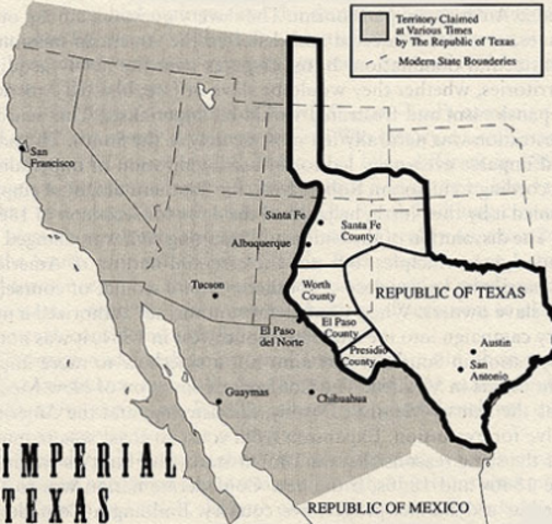 1845 Map Of The United States - Map