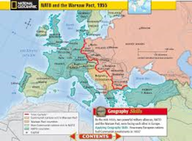 The Cold War Project timeline | Timetoast timelines