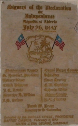 Liberia a history from 1816 to 2006 timeline | Timetoast timelines