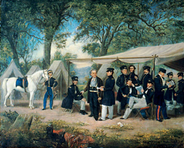 The Mexican-American War timeline | Timetoast timelines