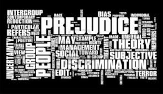 Prejudice in History timeline | Timetoast timelines