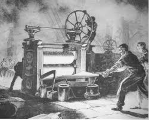 key event in the industrial revoloution timeline | Timetoast timelines