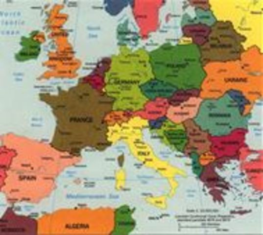 Map Of Europe Over Time - Map