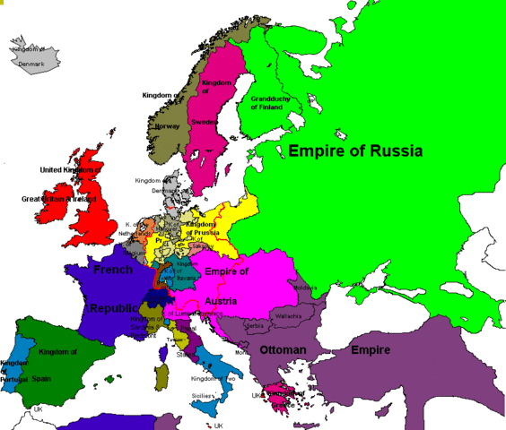 Europe Timeline 1850-2014 | Timetoast timelines