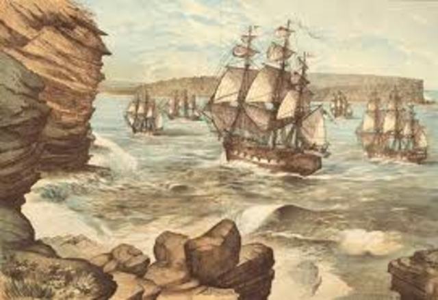 Australian Colonisation timeline | Timetoast timelines