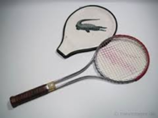 Evolution of the Tennis Racket timeline | Timetoast timelines