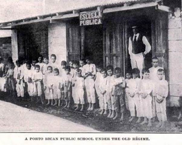 Historia de la Educación en Puerto Rico timeline | Timetoast timelines
