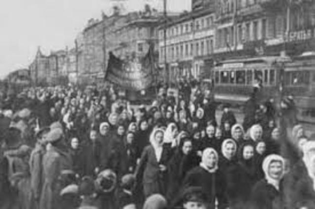 February/March Revolution of 1917 timeline | Timetoast timelines