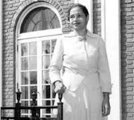 Rosa Louise McCauley Parks timeline | Timetoast timelines