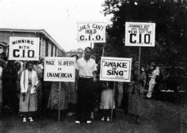 HISTORY OF THE LABOR MOVEMENT timeline | Timetoast timelines