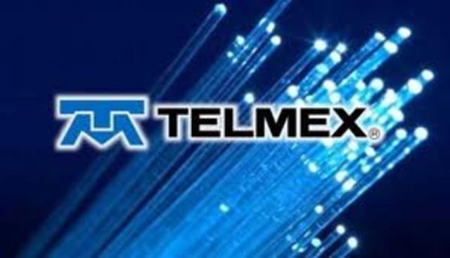 HISTORIA TELMEX timeline | Timetoast timelines