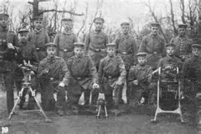 World War One timeline | Timetoast timelines