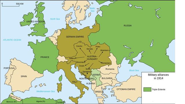 World War 1 -By Leah timeline | Timetoast timelines