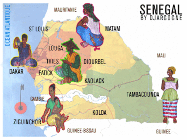 le senegale dans toute sa diversite ethnique timeline | Timetoast timelines