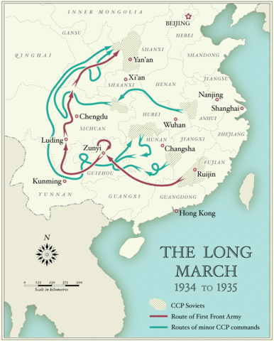 Timeline of the Chinese Revolution | Timetoast timelines