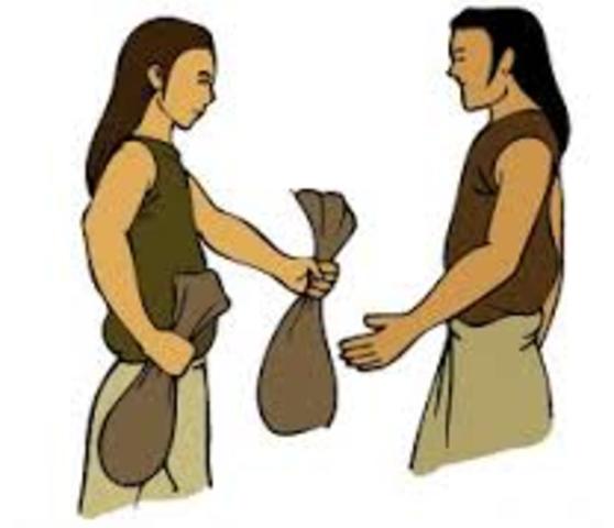 ORIGEN DEL COMERCIO INTERNACIONAL timeline | Timetoast timelines