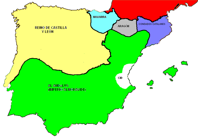 La Reconquista timeline | Timetoast timelines