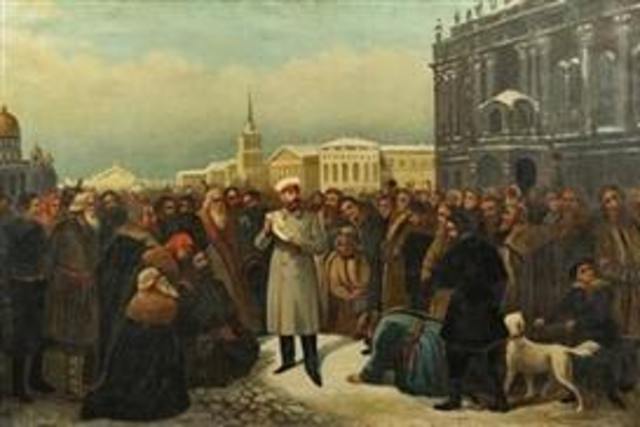 Events Leading Up to the Russian Revolution timeline | Timetoast timelines