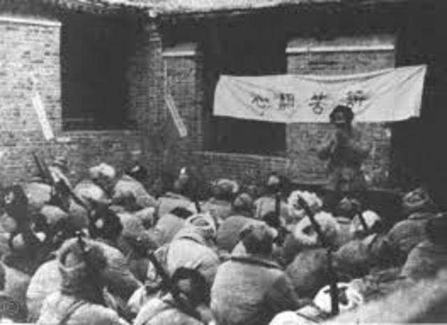 If Mao Zedong Was Killed on the Long March timeline | Timetoast timelines