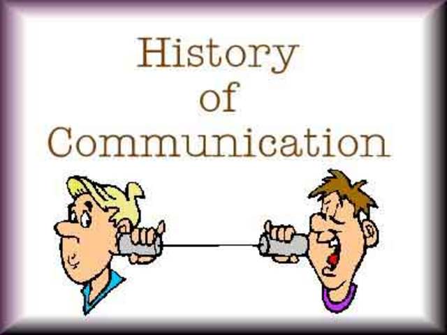 Communication in History timeline | Timetoast timelines