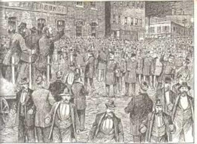 Haymarket Riot timeline | Timetoast timelines