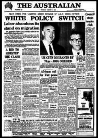 Our History: Migration To Australia timeline | Timetoast timelines