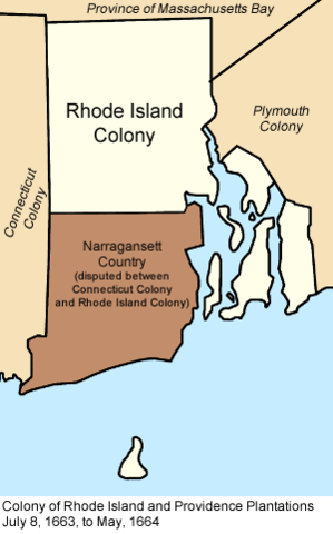 Founding of Rhode Island timeline | Timetoast timelines