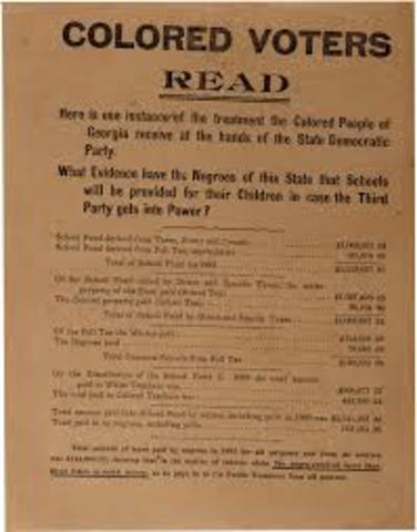 Voting Rights timeline | Timetoast timelines