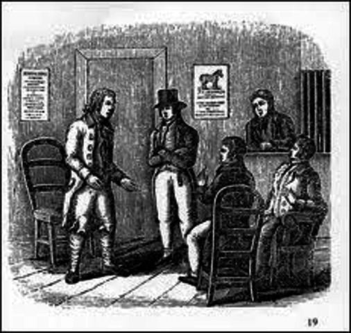 Major Events for Washington & Adams timeline | Timetoast timelines