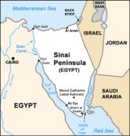 1956 Suez Crisis timeline | Timetoast timelines