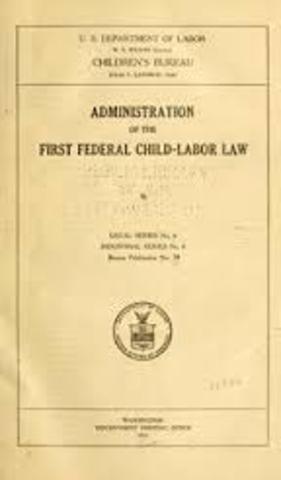 Child Labor Timeline | Timetoast timelines