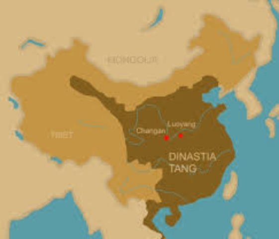 La dinastia Tang timeline | Timetoast timelines