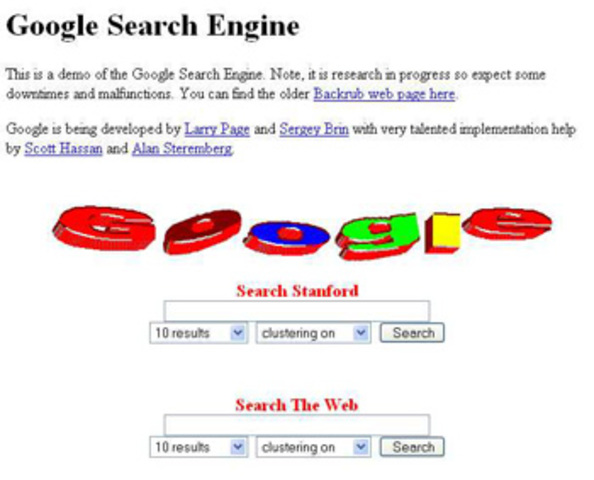 Larry Page, Sergey Brin and Google timeline | Timetoast timelines